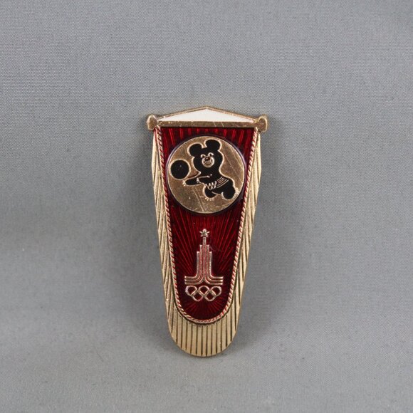 Accessories | Vintage Olympic Event Pin Volleyball Moscow 198 Stamped ...